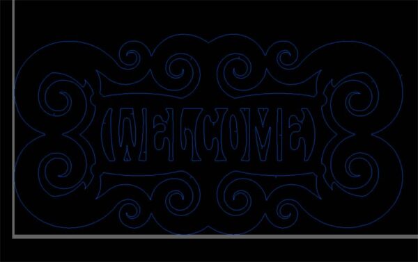 Sample Sign DXF File – RedPup Productions